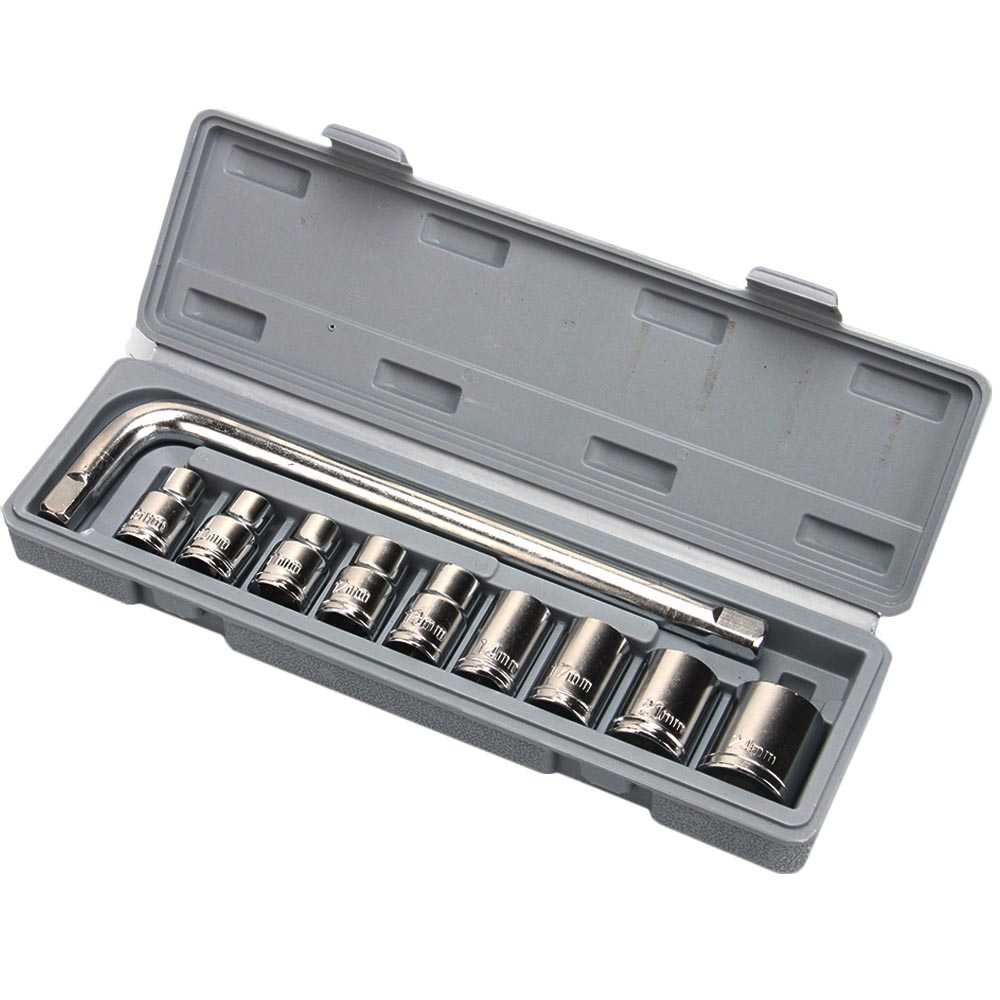 Jual Kunci Set Shock / Konci Sock Wrench set 10 Pcs + BOX 10 in