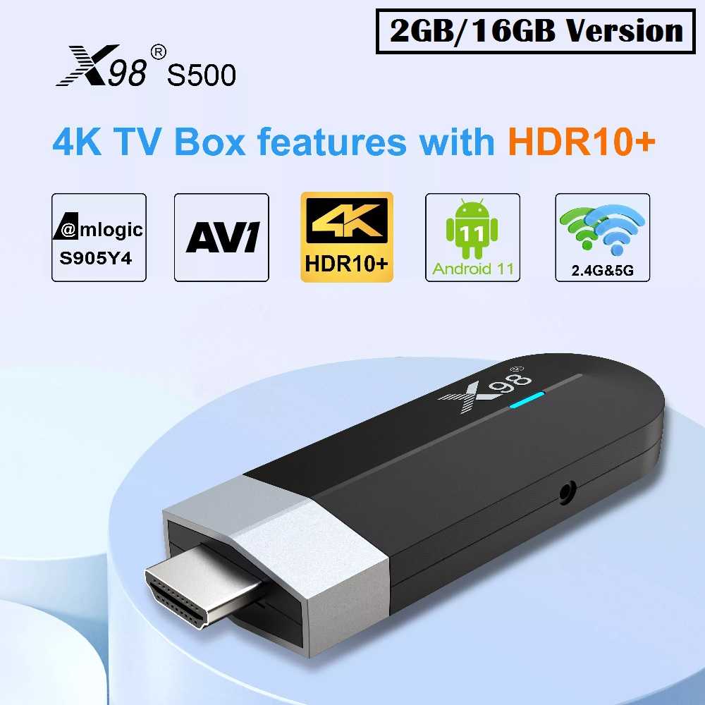Jual X98 S500 - Android OS Smart TV Stick 4K UHD | Jakmall.com