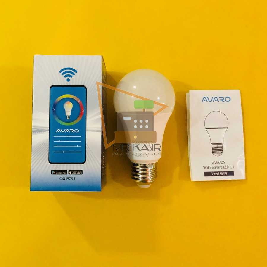 Jual AVARO Smart LED Bulb 9 WATT RGBWW - Wifi Lampu Pintar