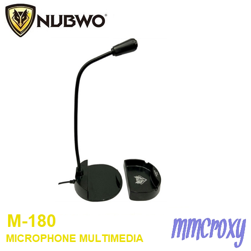 Jual Microphone Nubwo M-180 Multimedia Microphone | Jakmall.com