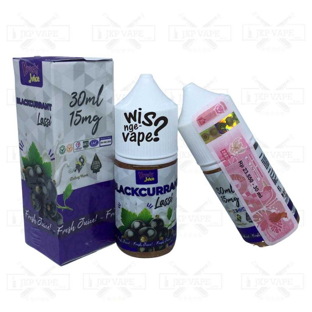 Jual Krusty Juice Blackcurrant Lassi 30ml - Pods Friendly Liquid