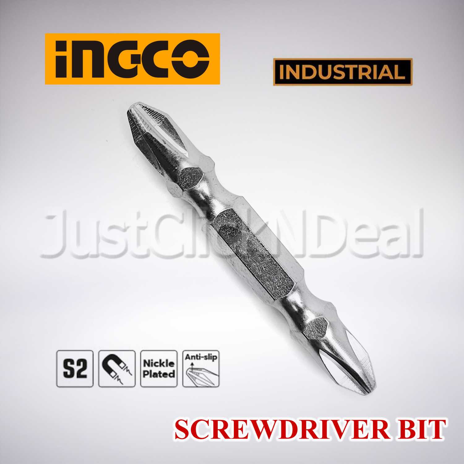 Jual Ingco Screwdriver Bit PH2 50 65 mm SL6 65 mm Mata Obeng