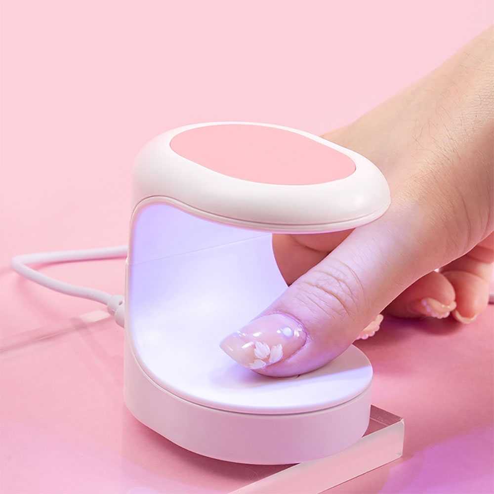 Jual BEVILI Pengering Kutek Kuku Mini UV LED Nail Dryer 16W