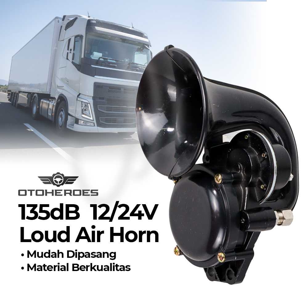 Jual OTOHEROES Klakson Angin Keong Trompet Mobil Truk Loud Air
