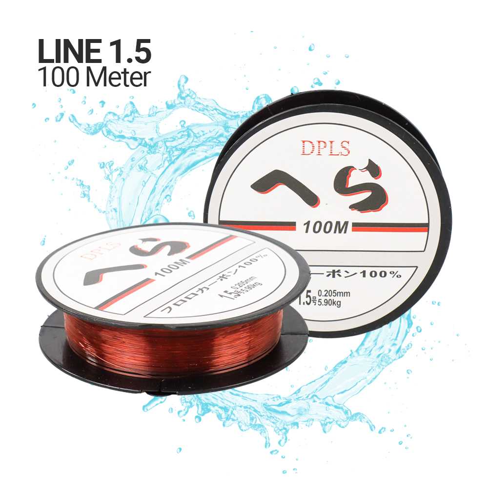 Jual DAIWA DPLS Senar Benang Tali Pancing Nylon 100M - FM1014