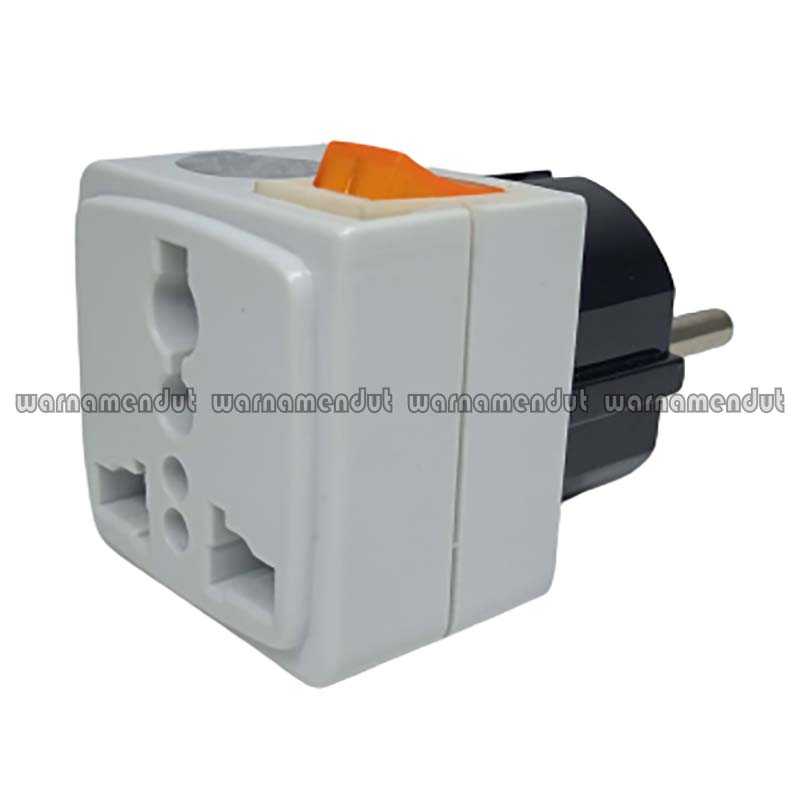 Jual Kenmaster steker WA9S universal adapter sambungan colokan