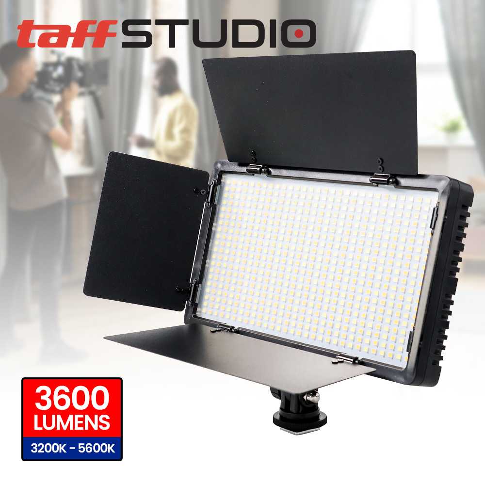 Jual TaffSTUDIO Lampu Kamera Foto Video Fill Light 40W 600 LED