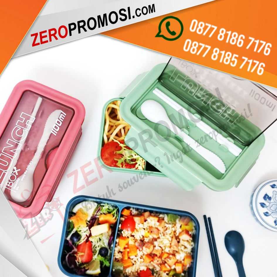 Jual Kotak Makan Wilton Small 1100ML Lengkap Custom Logo | Jakmall.com
