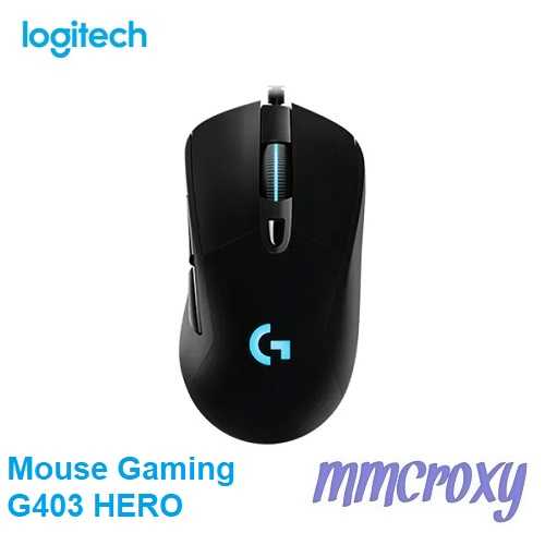 Jual Logitech G403 HERO Mouse Gaming Wired RGB LIGHTSYNC Lighting