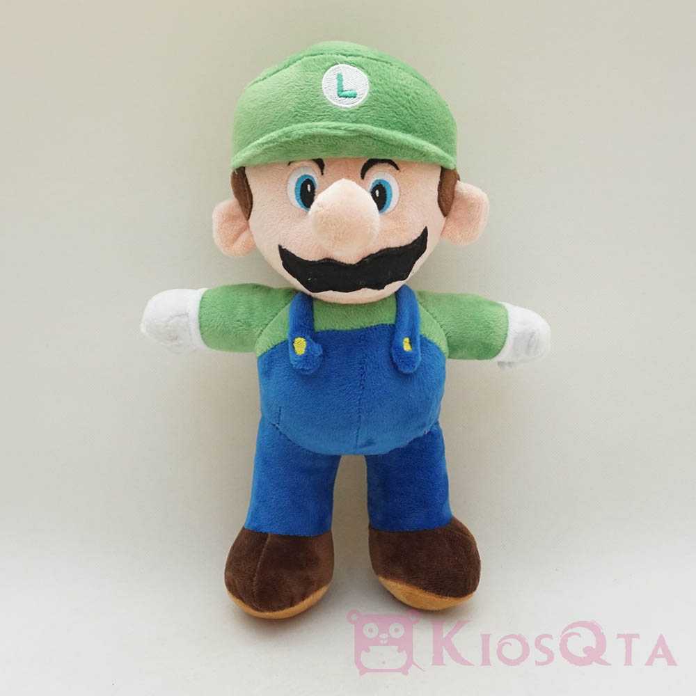 Jual boneka luigi dari mario bros and friends medium SEP | Jakmall.com