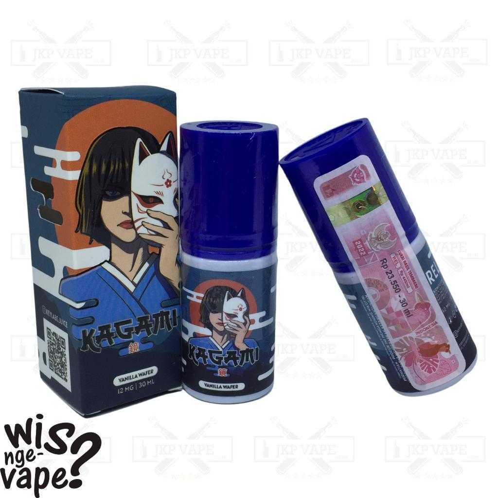 Jual KAGAMI Vanilla Wafer 30ml - Pods Friendly Liquid Vape By