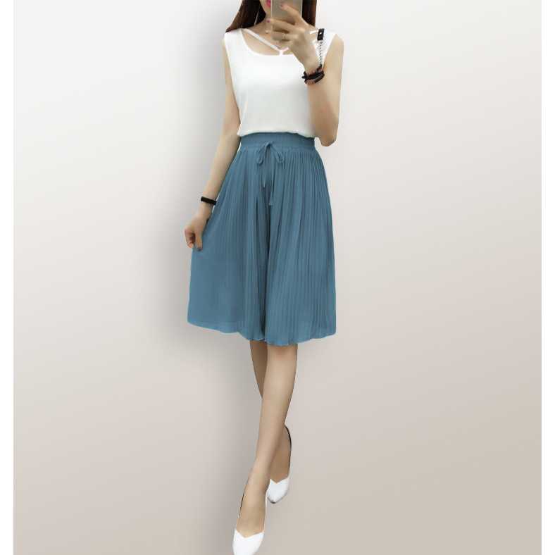 Jual Celana Casual Sifon model ploi flisket lidi - Jfashion