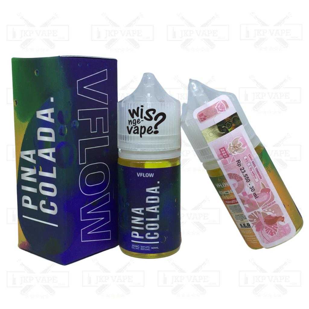Jual VFLOW Pina Colada 30ml - Salt Nic Liquid Vape By Vflow id