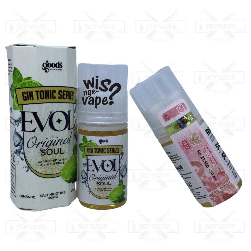Jual EVOL Original Soul 30ml - Gin Tonic Series Salt Nic Liquid
