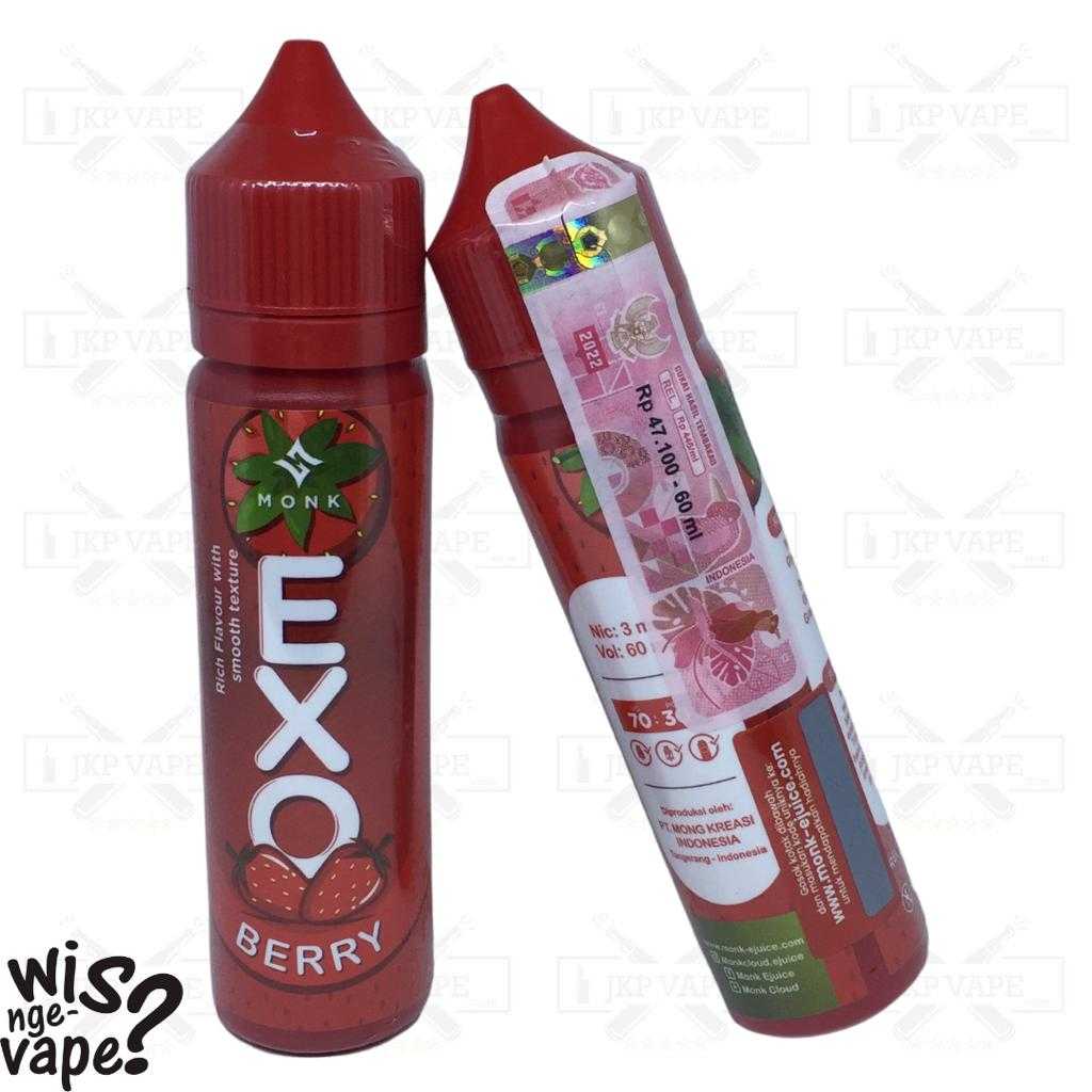 Jual Exo Berry 60ML - Liquid Vape Freebase | Jakmall.com