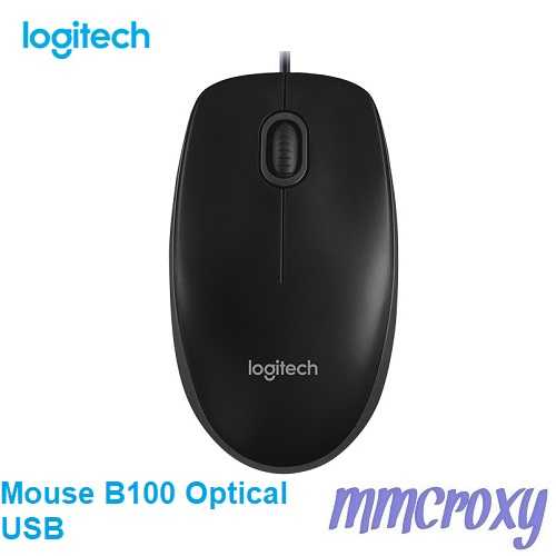 Jual Logitech B100 Optical USB Mouse - Garansi Resmi | Jakmall.com