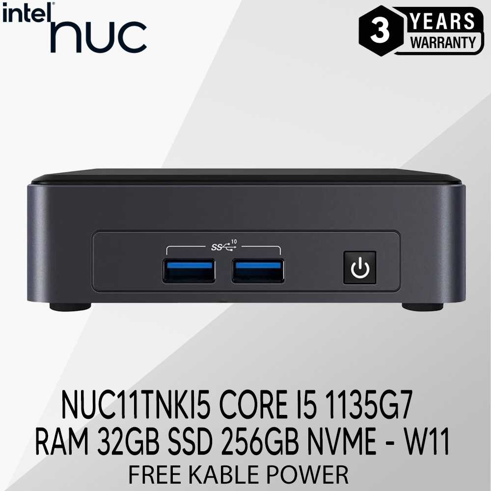 Jual MINI PC INTEL NUC11TNKI5 CORE I5 1135G7 RAM 32GB SSD NVME