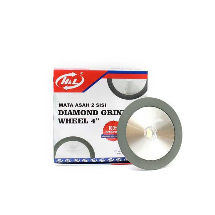 Jual HL Diamond Grinding Wheel Mata Asah 2 Sisi 4 Inch | Jakmall.com