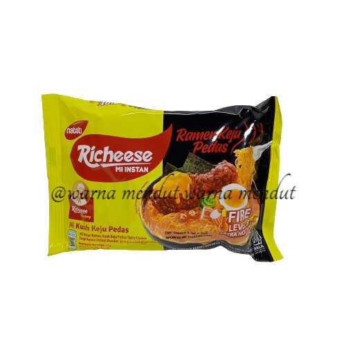 Jual Richeese mie kuah ramen keju pedas level 3 (1pcs) WMO RC0522