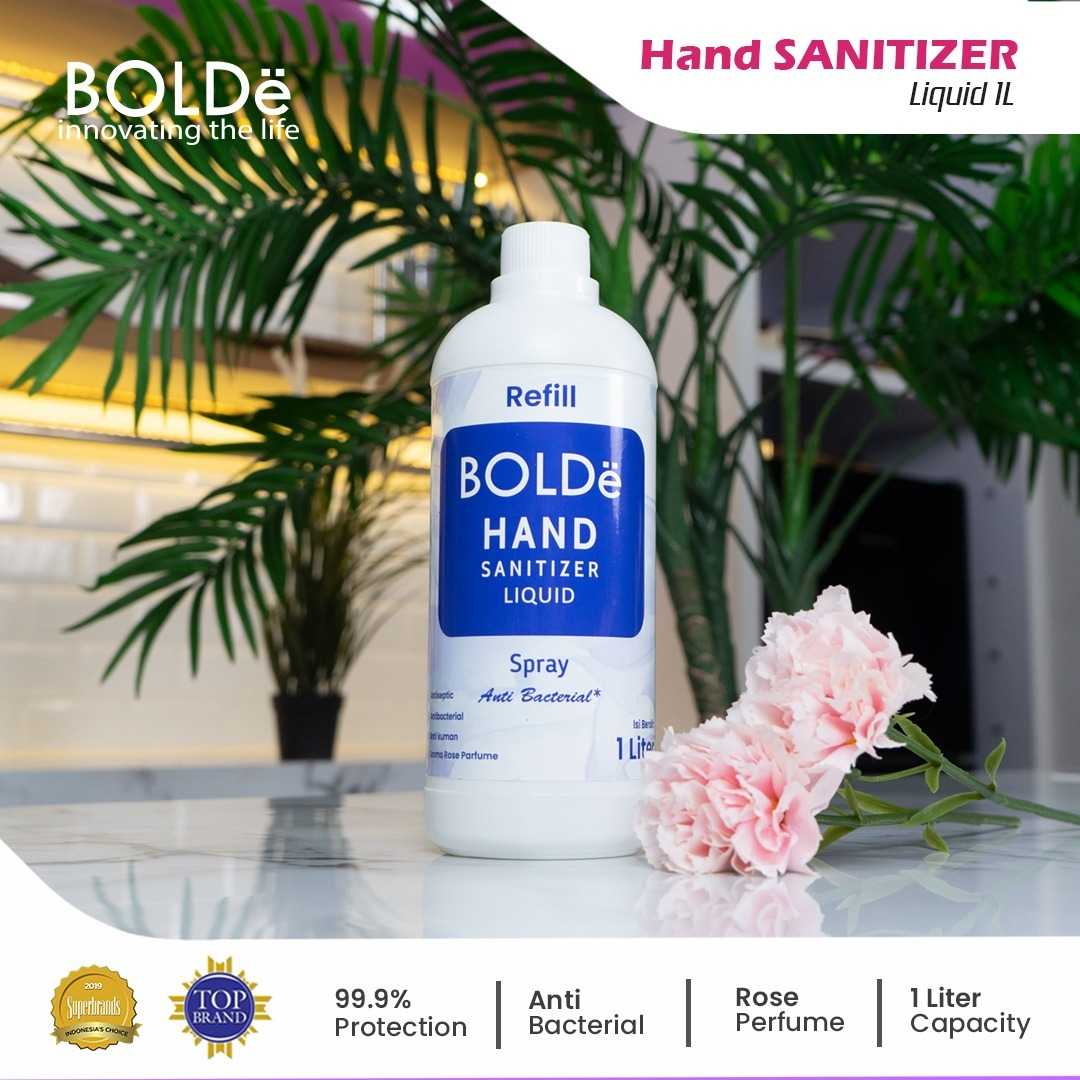Jual Bolde Liquid Hand Sanitizer Rose 1Liter | Jakmall.com