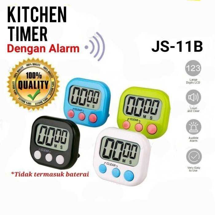 Jual Timer Masak Digital Alarm Dapur Masak Clock Stopwatch
