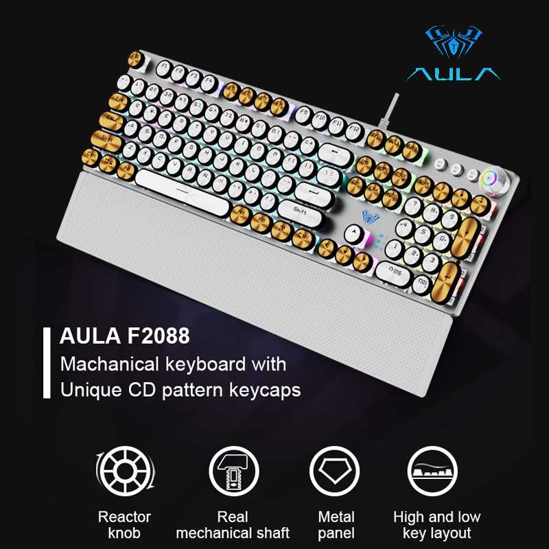Jual - Keyboard Gaming Multimedia Mechanical AULA F2088 | Jakmall.com
