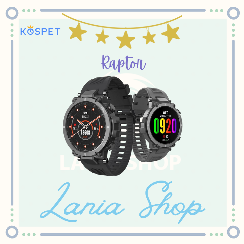 Jual KOSPET RAPTOR - Outdoor IP68 Sporty Smartwatch 1.3-inch IPS