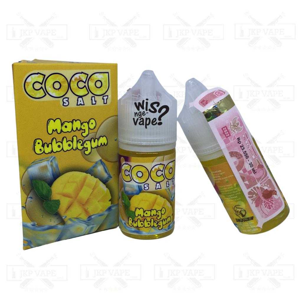 Jual COCO Salt Mango Bubblegum 30ml - Liquid Vape By Victory