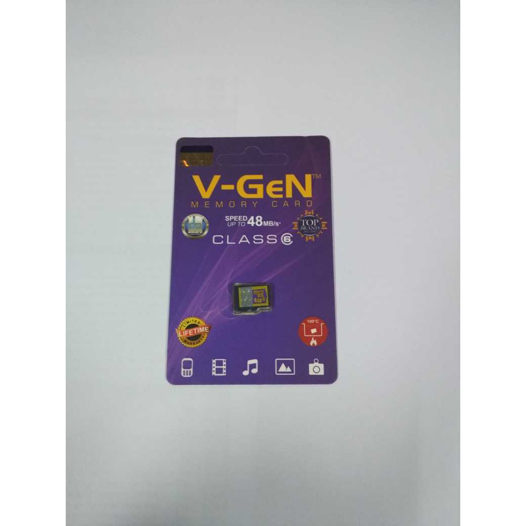 Jual Micro SD Card 8GB 16GB 32GB NON ADAPTOR V-GeN CLASS6