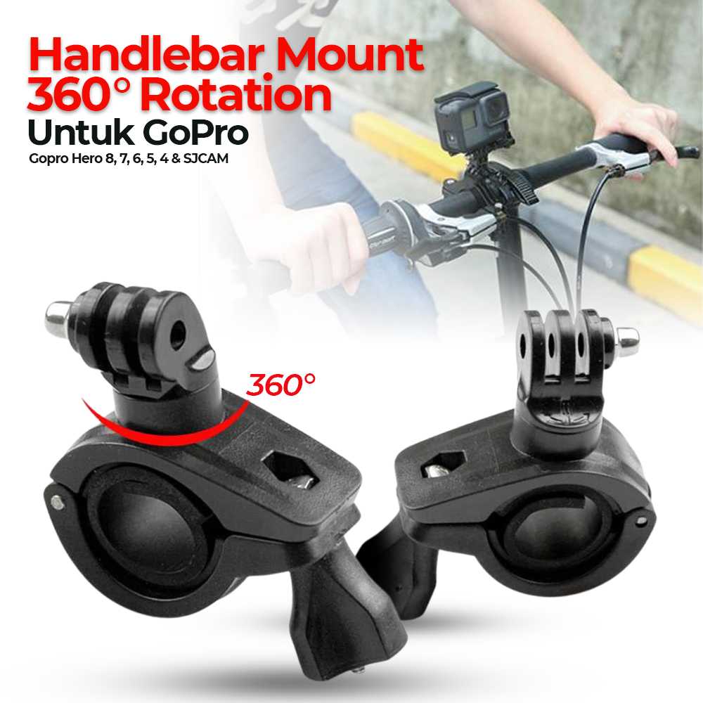 Jual PULUZ Bike Handlebar Mount Holder for GoPro | Jakmall.com