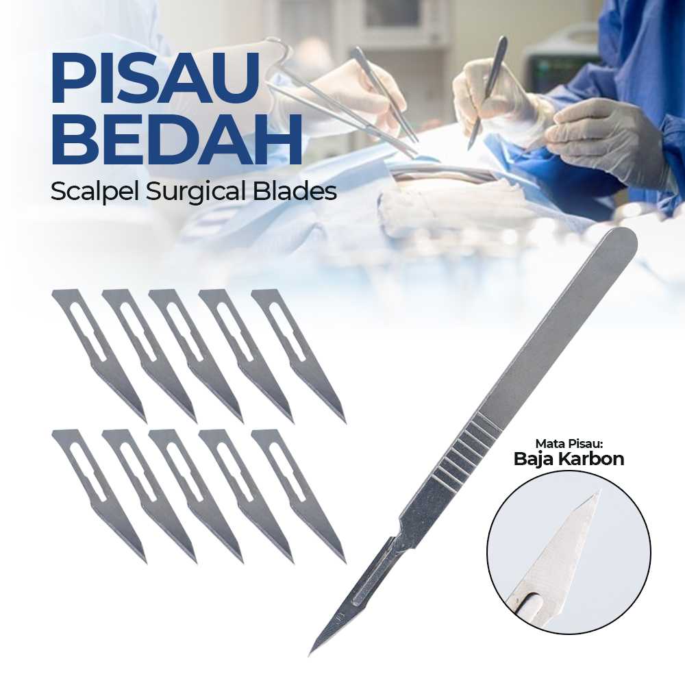Jual Jun Bei Dao Pian Pisau Bedah Scalpel Surgical Blades 10 PCS