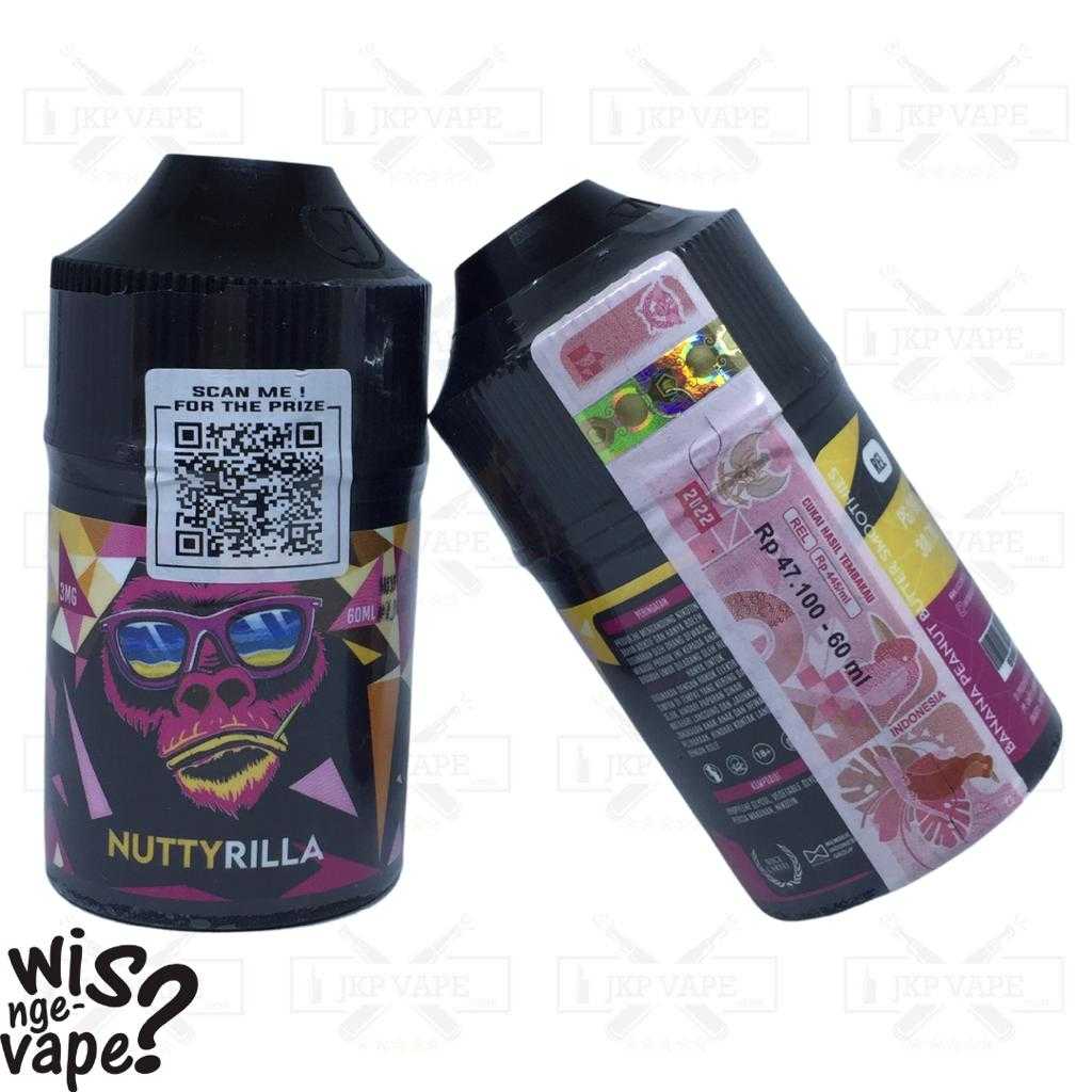 Jual Nuttyrilla 60ml - Nutty Rilla Liquid Vape By IJC x Hero57