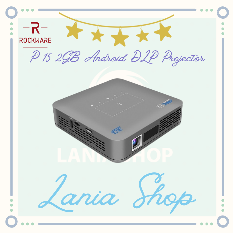 Jual ROCKWARE P15 2GB - Mini Android DLP Projector 500 ANSI