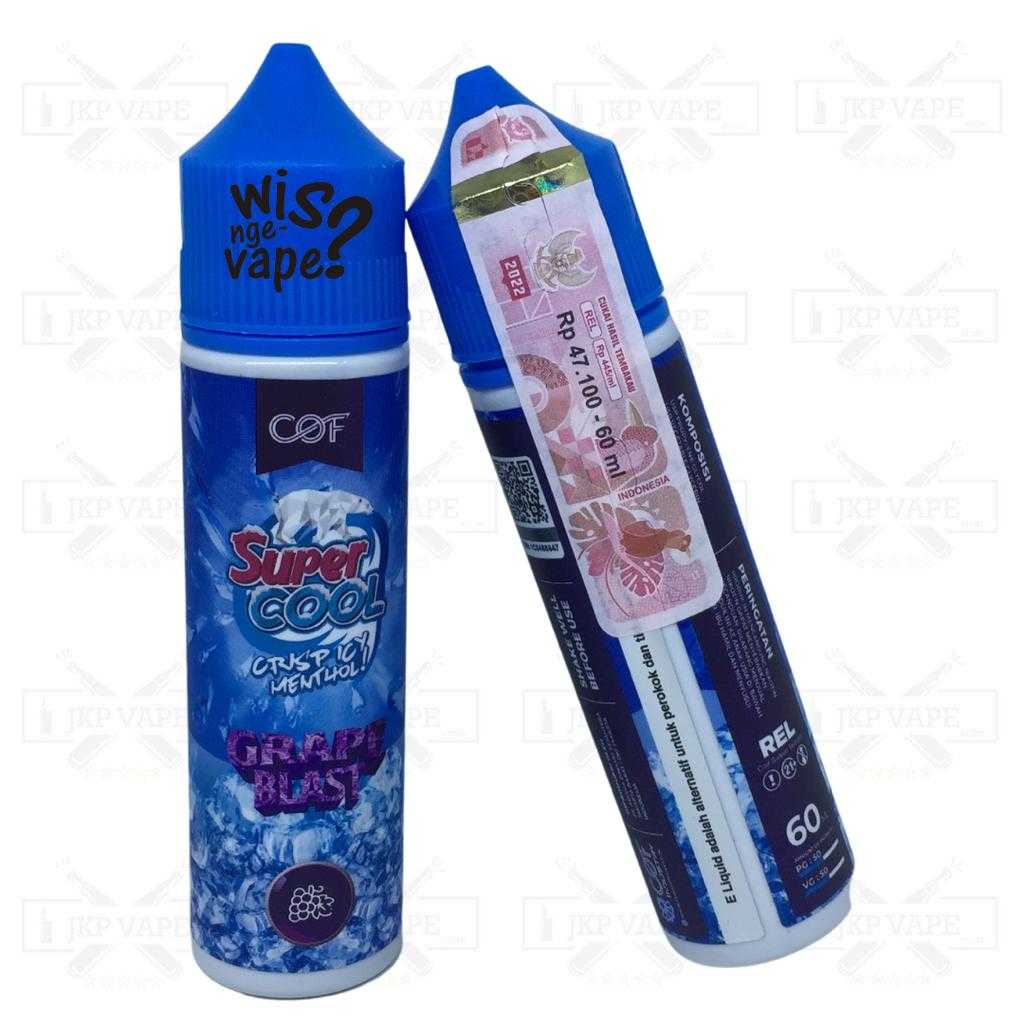 Jual Super Cool Grape Blast 60ml | Jakmall.com