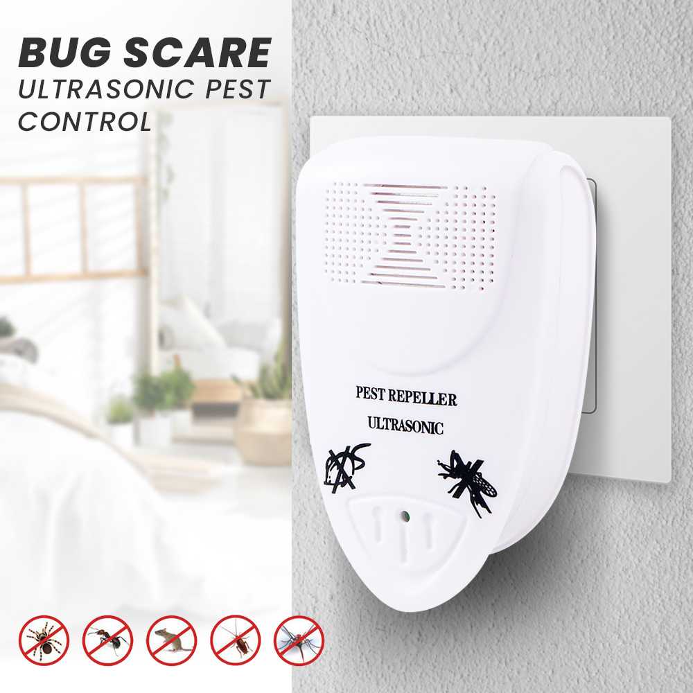 Jual Bug Scare Ultrasonic Rat Pest Control Repeller Anti Nyamuk