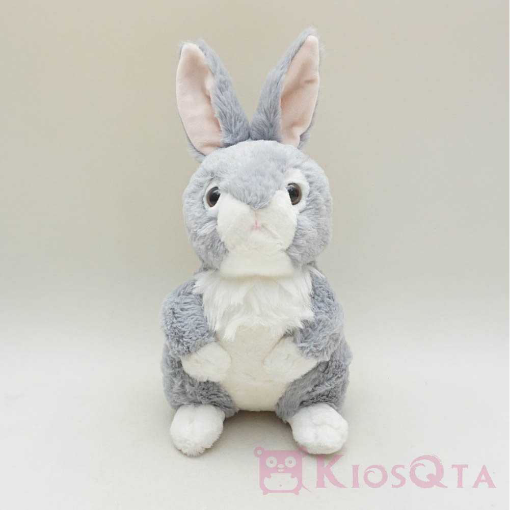 Jual boneka kelinci cute rabbit putih abu abu medium | Jakmall.com