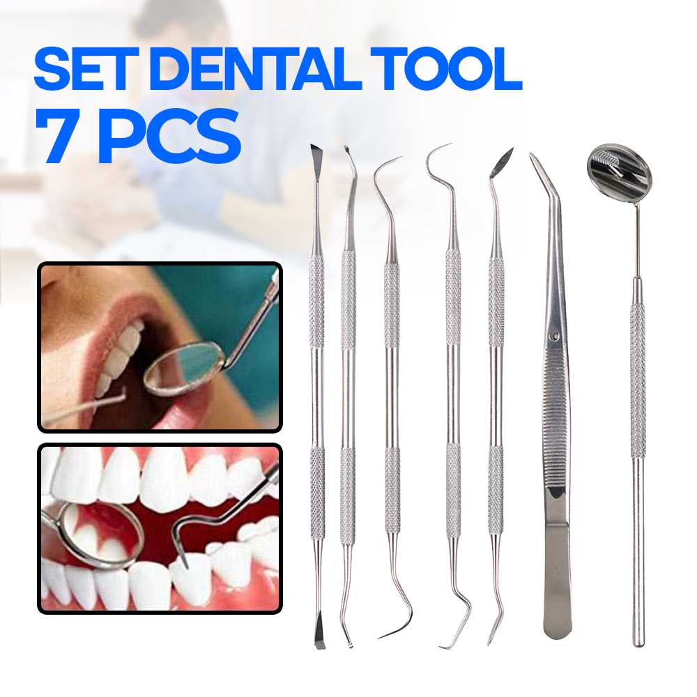 Jual TaffOmicron Peralatan Set Dokter Gigi Dentist Dental Tool 7