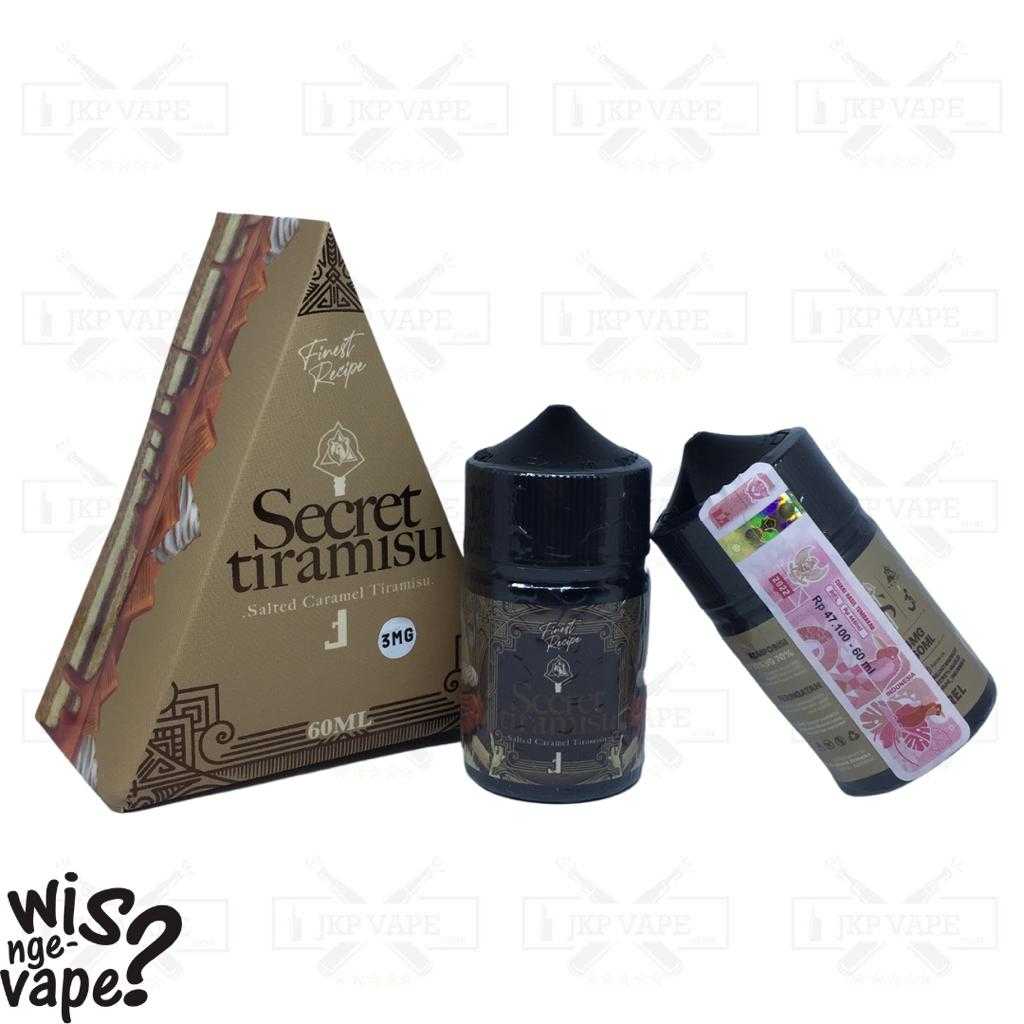 Jual Secret Tiramisu 60ml - Salted Caramel Liquid By Trilogy X