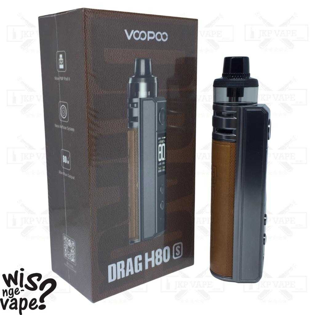 Jual Voopoo DRAG H80S 80W - H80 S Pod Mod Kit Authentic - H 80 S