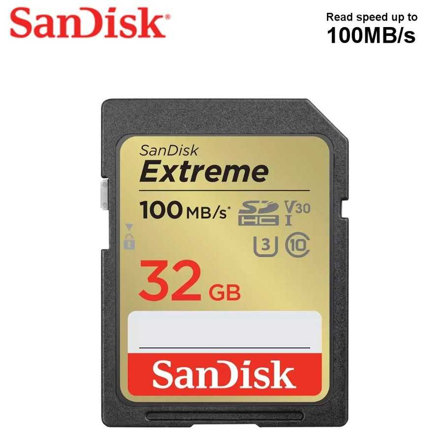 Jual SanDisk Extreme SDCard 32GB Class 10 SDHC UHS-I Card
