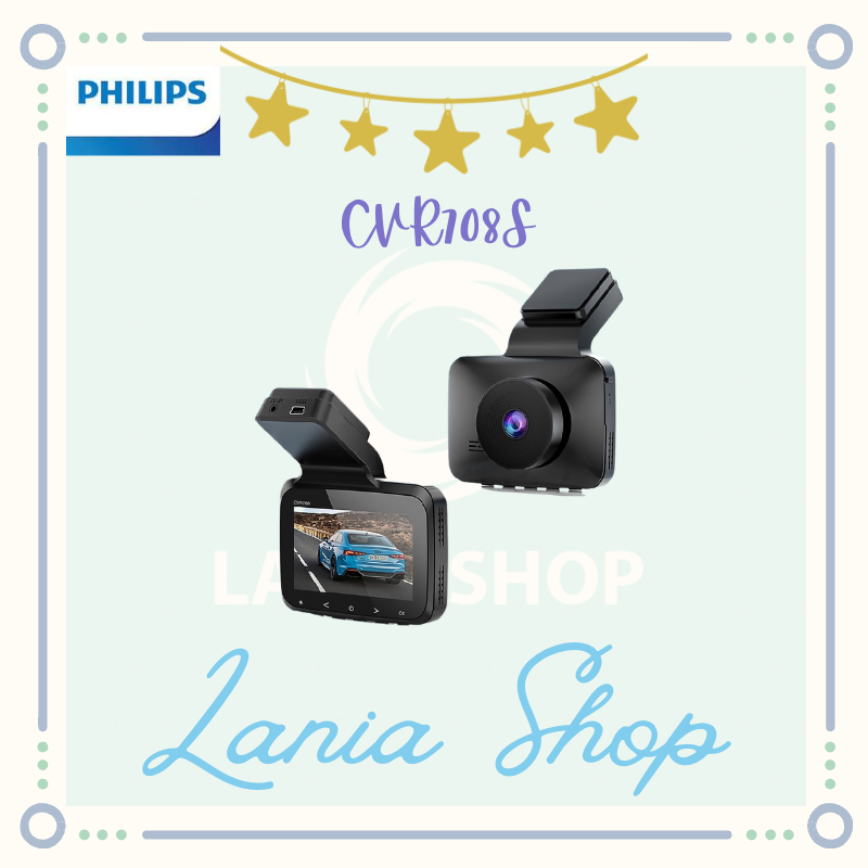 Jual PHILIPS CVR708s - Car DVR Dash Cam Wide-Angle Night Vision