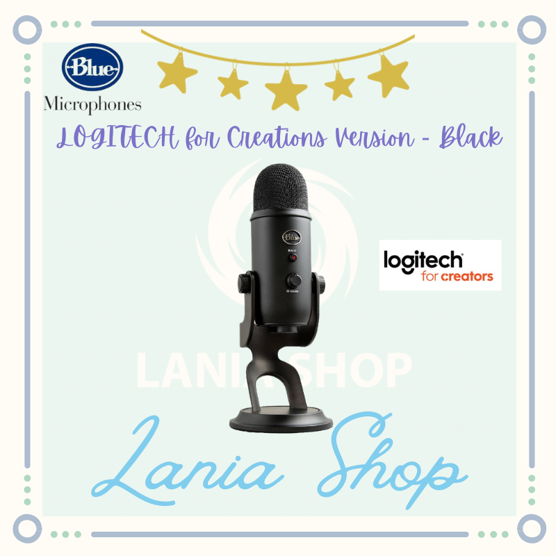 Jual BLUE YETI Microphone - LOGITECH for Creations Version