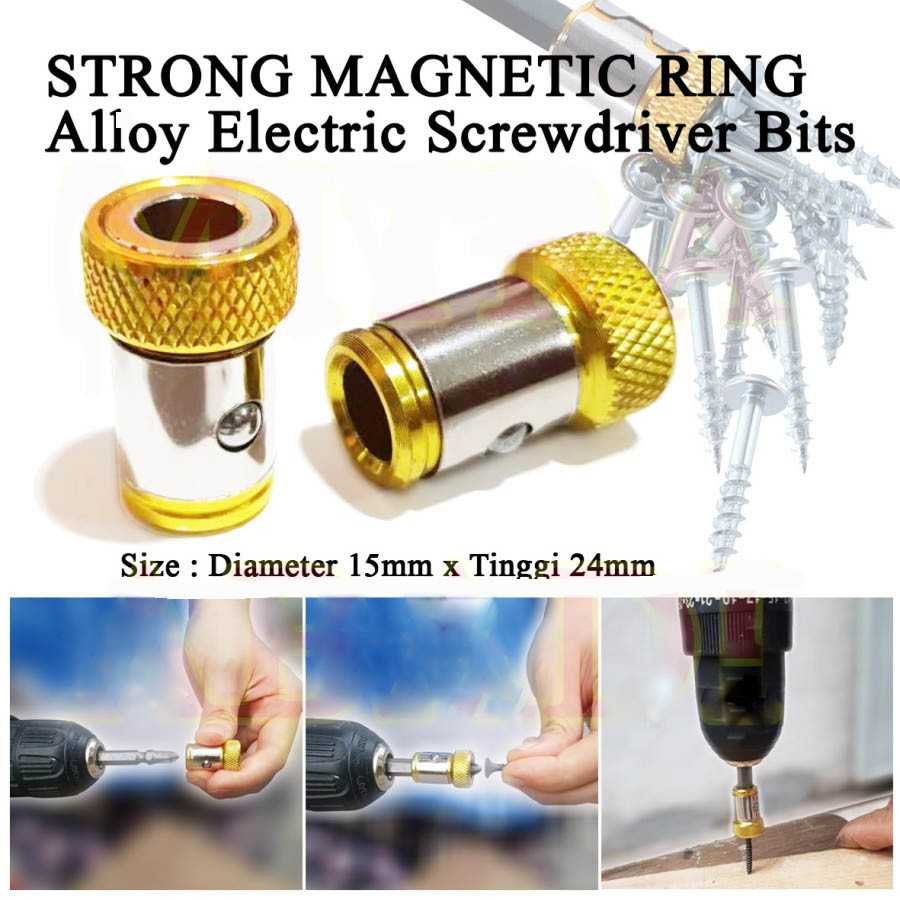 Jual KONEKTOR RING strong Magnet Obeng membuat mata obeng magnet