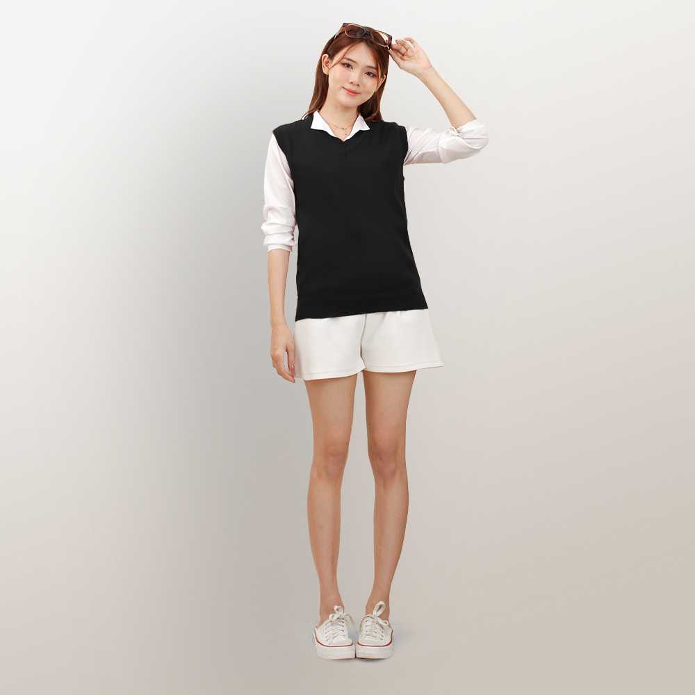 Jual Rompi Rajut Wanita Gaya Korea Model Terbaru - Jfashion Ianni