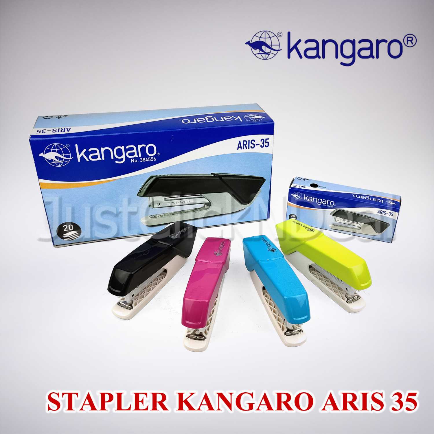 Jual Kangaro ARIS-35 Stapler No 3 Staples Kertas Besar | Jakmall.com