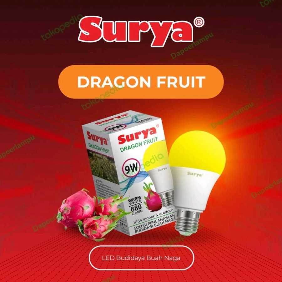 Jual Lampu LED 9w SURYA Budi Daya Buah Naga Surya Dragon Fruit