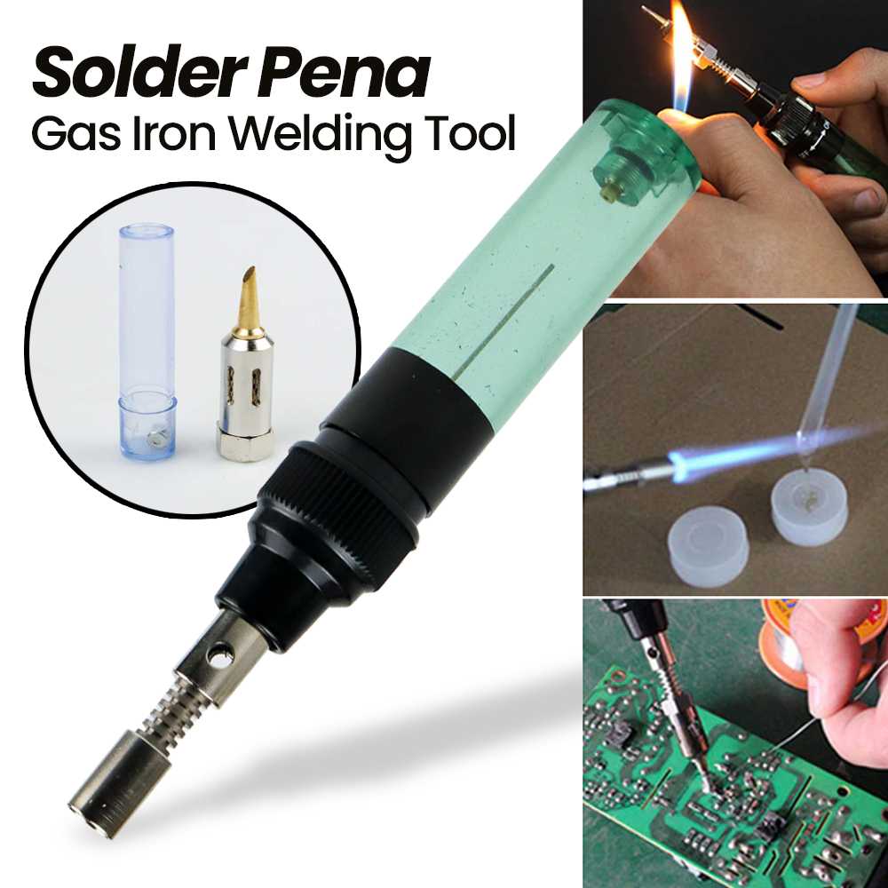 Jual JHHTDZ Solder Pena Gas Iron Welding Tool 3in1 1300 Celcius
