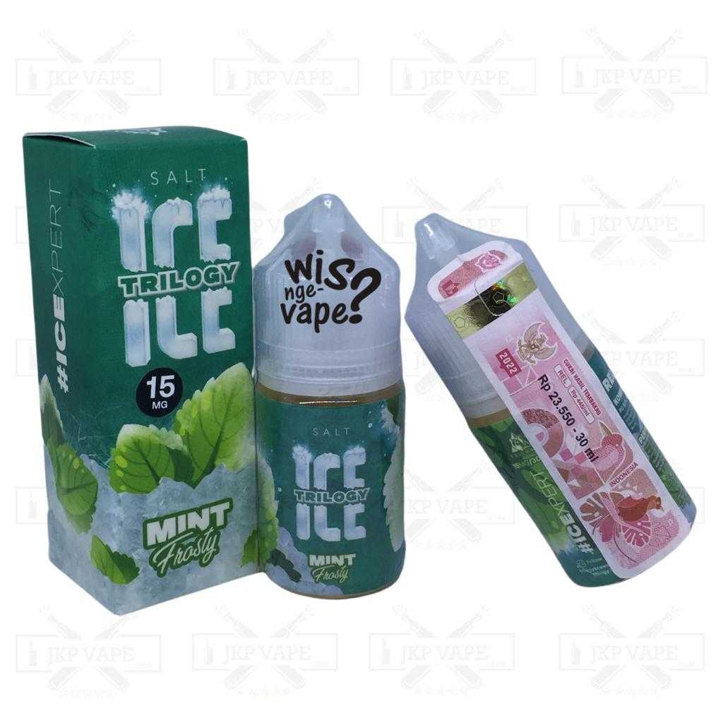 Jual Ice Trilogy Mint Frosty 30ml - Salt Nic Liquid Vape By