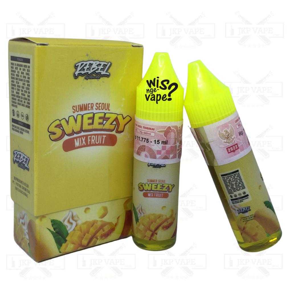 Jual Sweezy Summer Seoul 15ml - Mango Peach CupCake Liquid Vape
