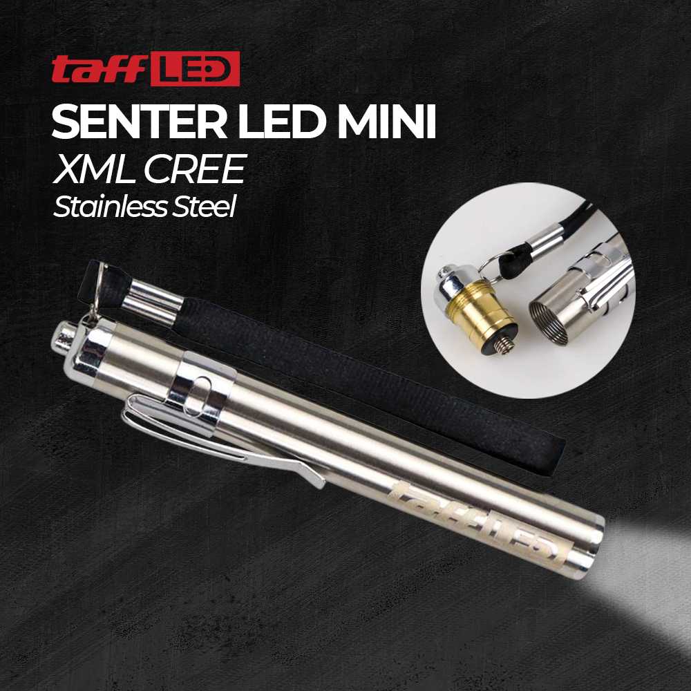 Jual TaffLED Senter LED Mini Flashlight Cree XML - Mini 865